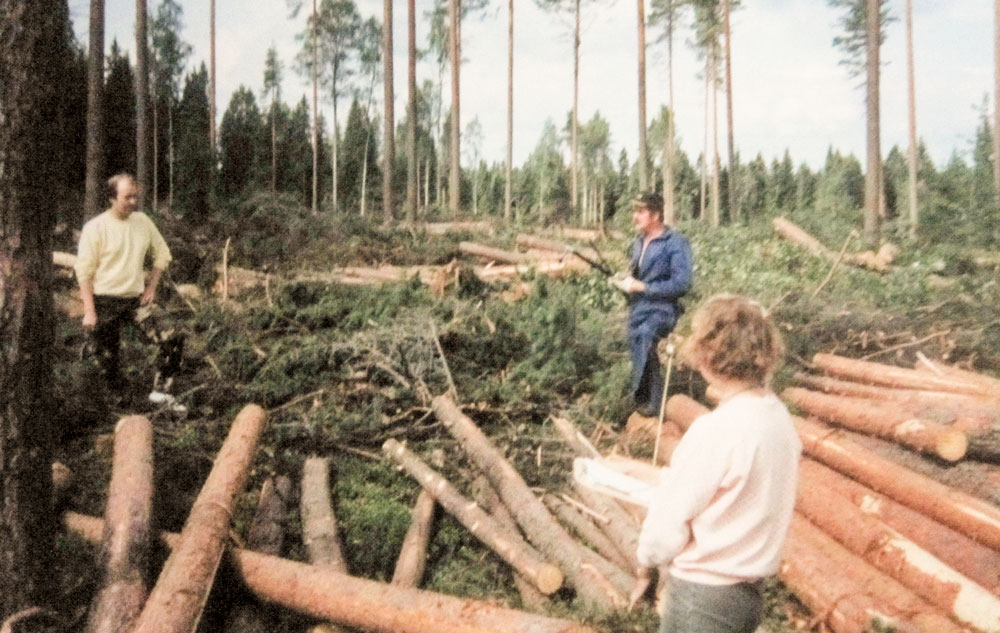Metsäpalvelu Hiekkala - historiaa